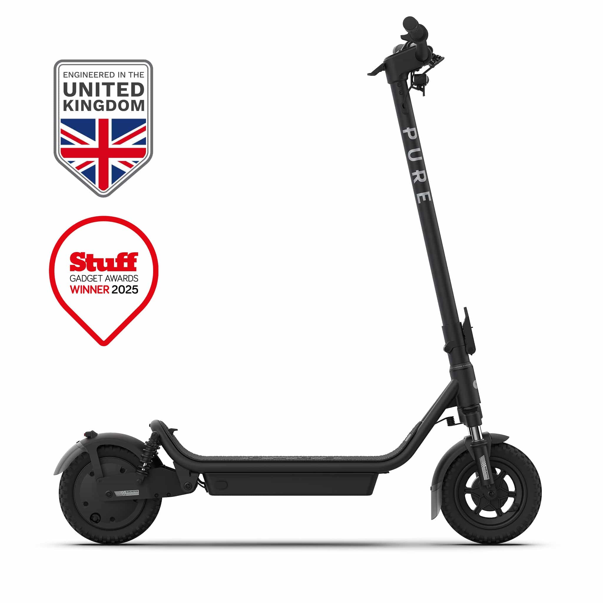 Pure Air⁵ Ultra Suspension Electric Scooter | Suspension, 1201W Power ...