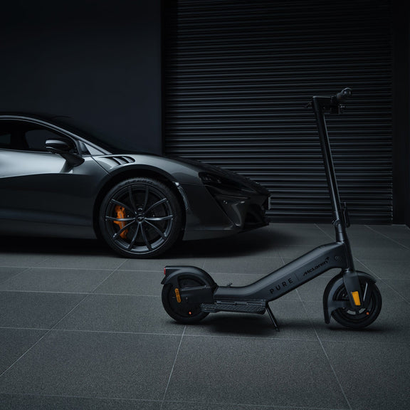 Pure X Mclaren Black Electric Scooter Pure Electric